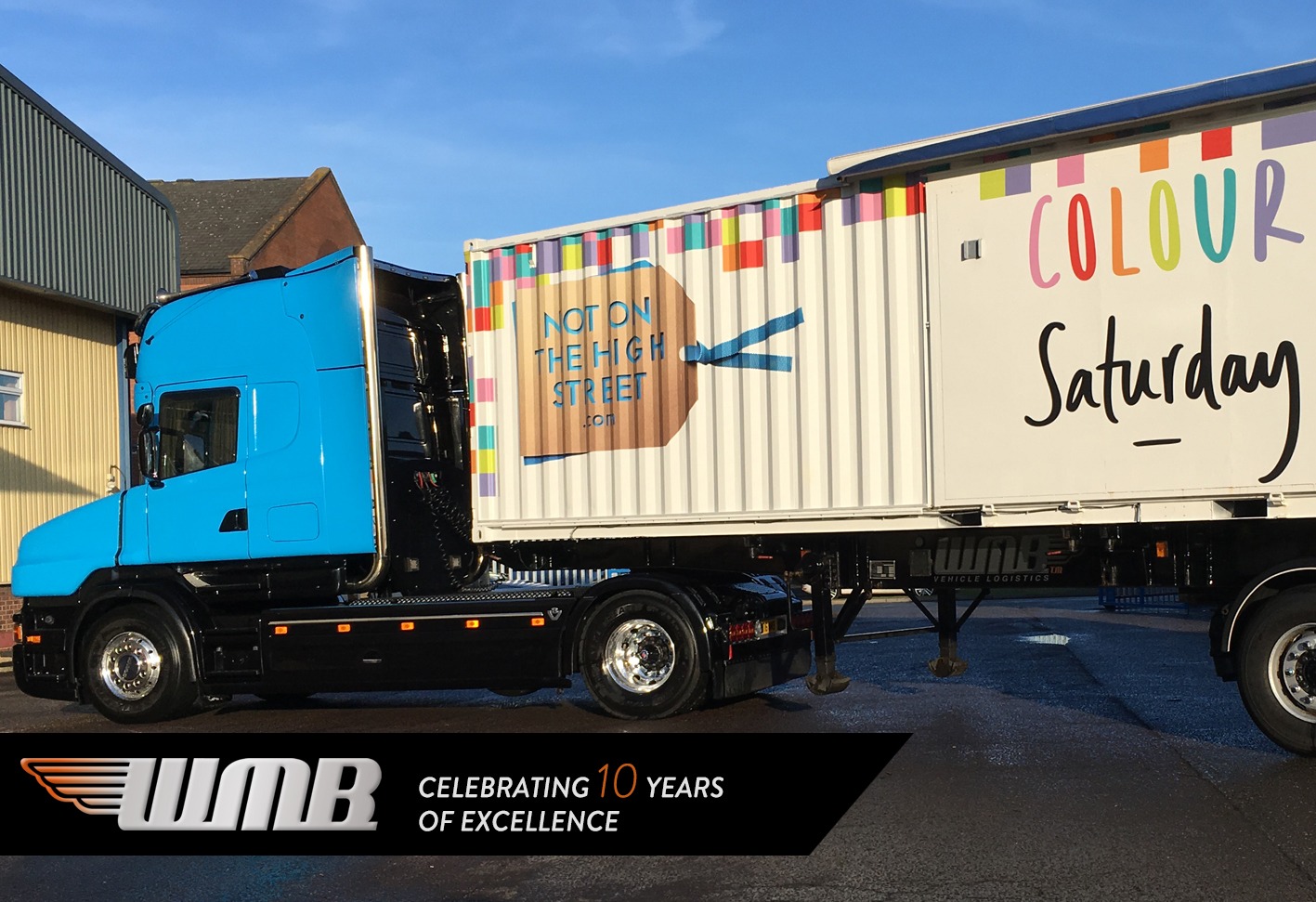 We’re celebrating 10 years in business - WMB Logistics
