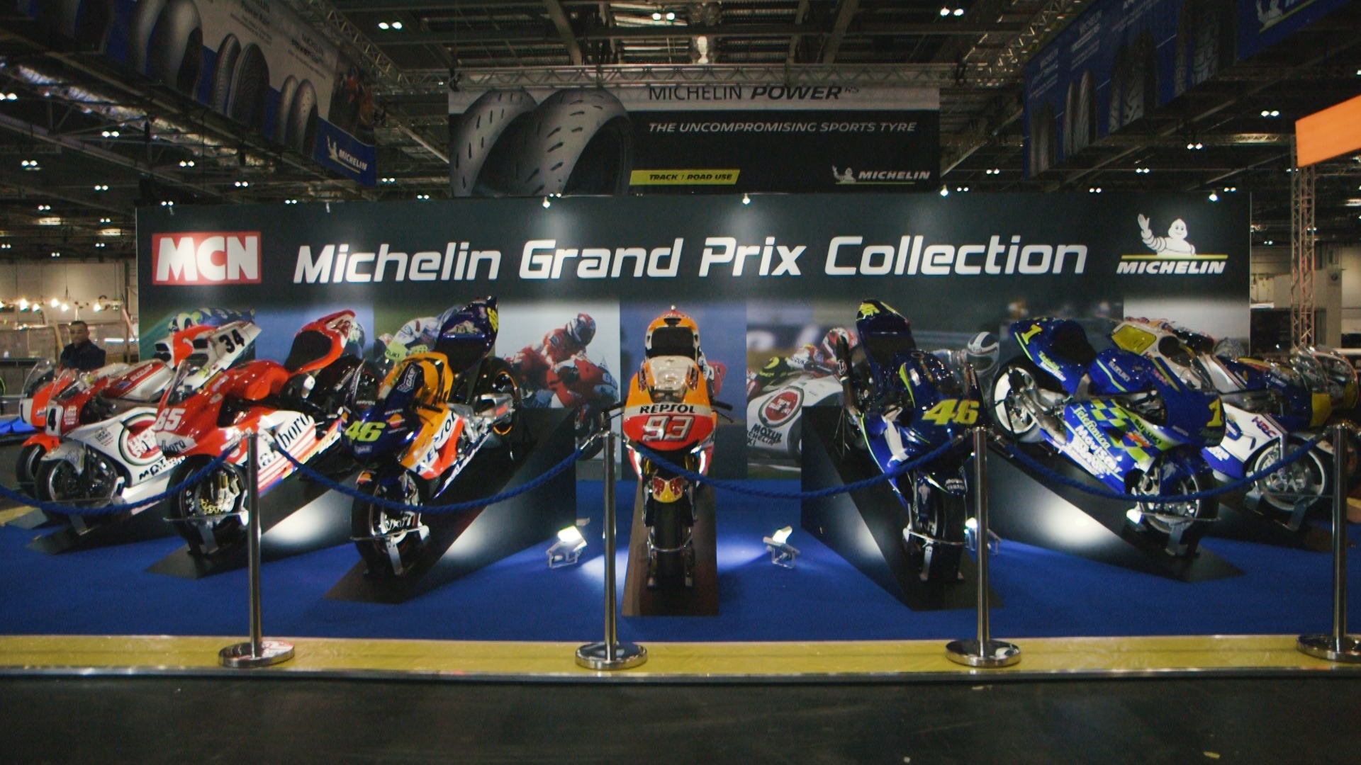 2018 Grand Prix Collection at the MCN Motorcycle show - WMB Logistics